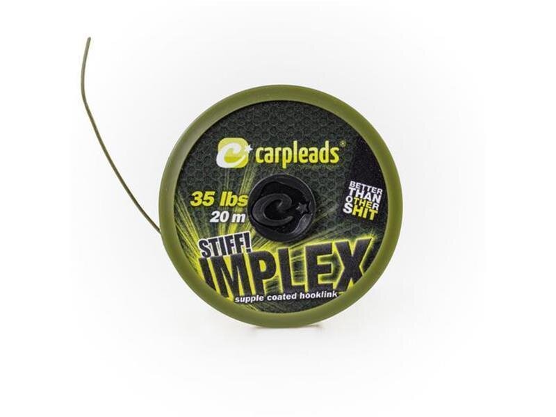Carpleads STIFF Implex Green 35 lbs, 17,95