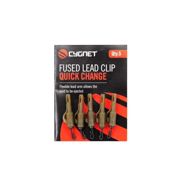 Trakker Fused Lead Clip - Quick Change, 5,79