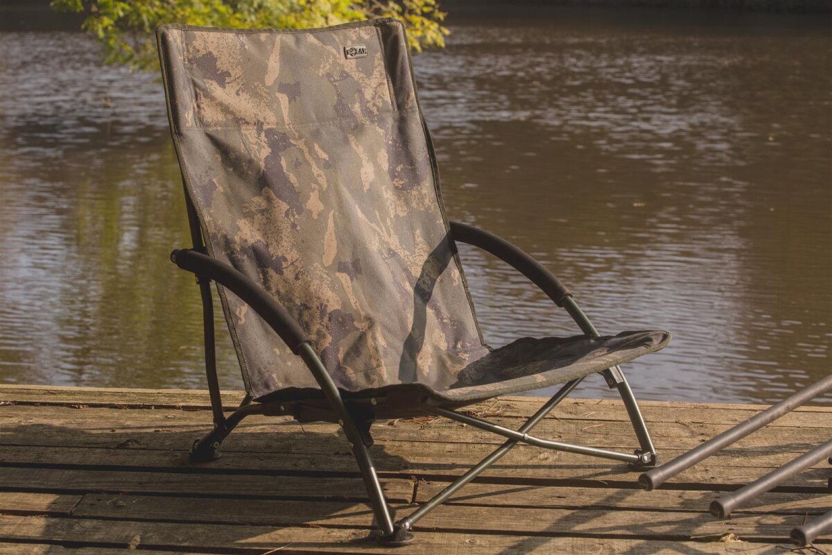 Solar Undercover Camo Foldable Easy Chair - Low, 38,99