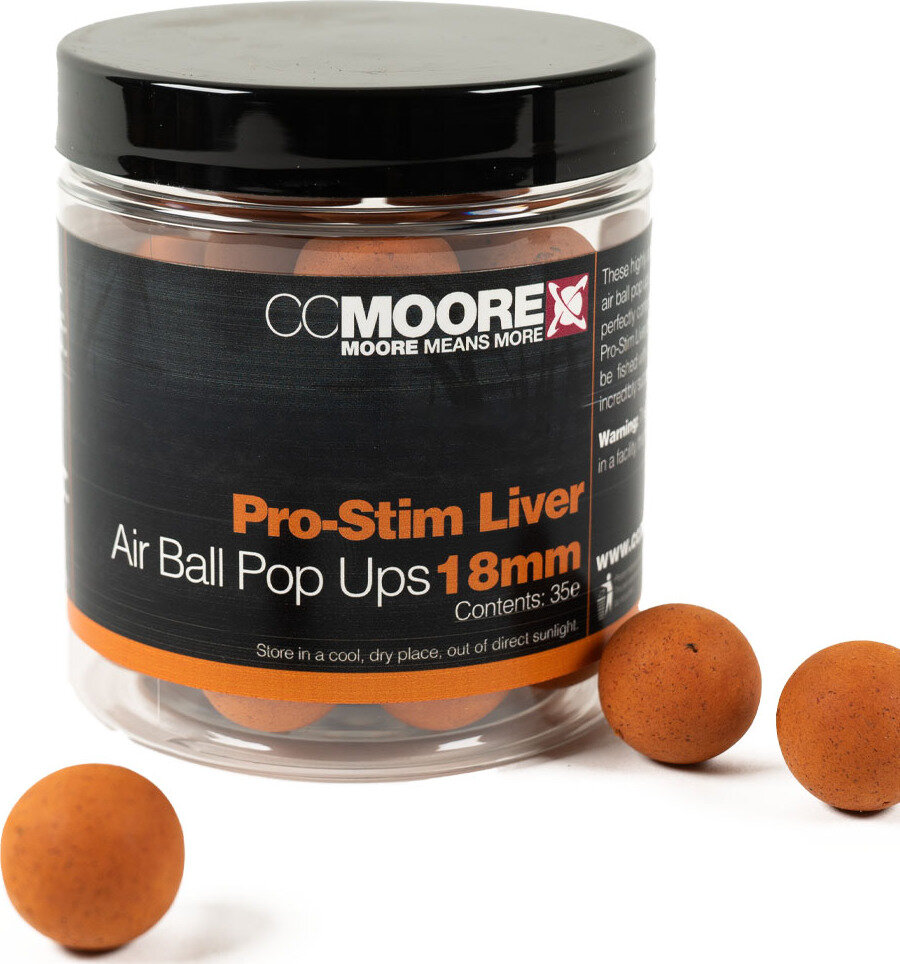 CCMoore Pro-Stim Liver Air Ball Pop Ups 18mm, 9,49