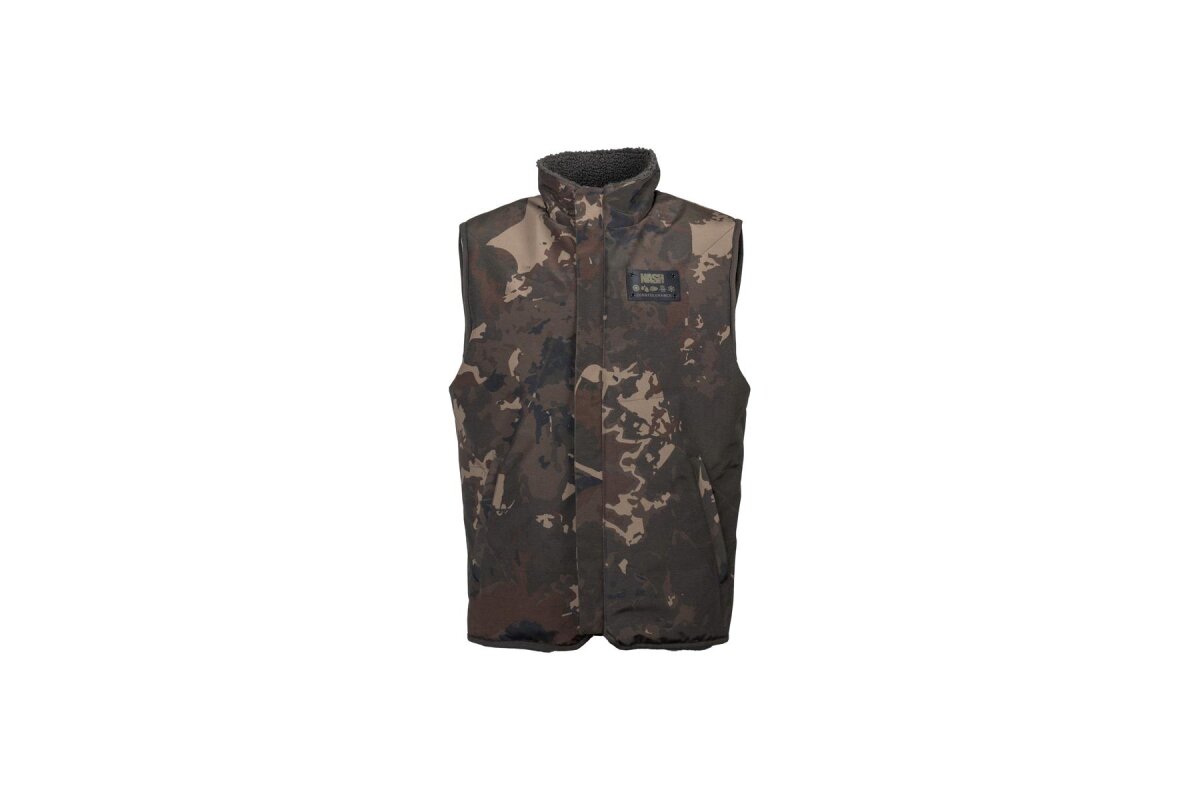 Nash Zero Tolerance Sherpa Fleece Reversible Body Warmer, 87,99