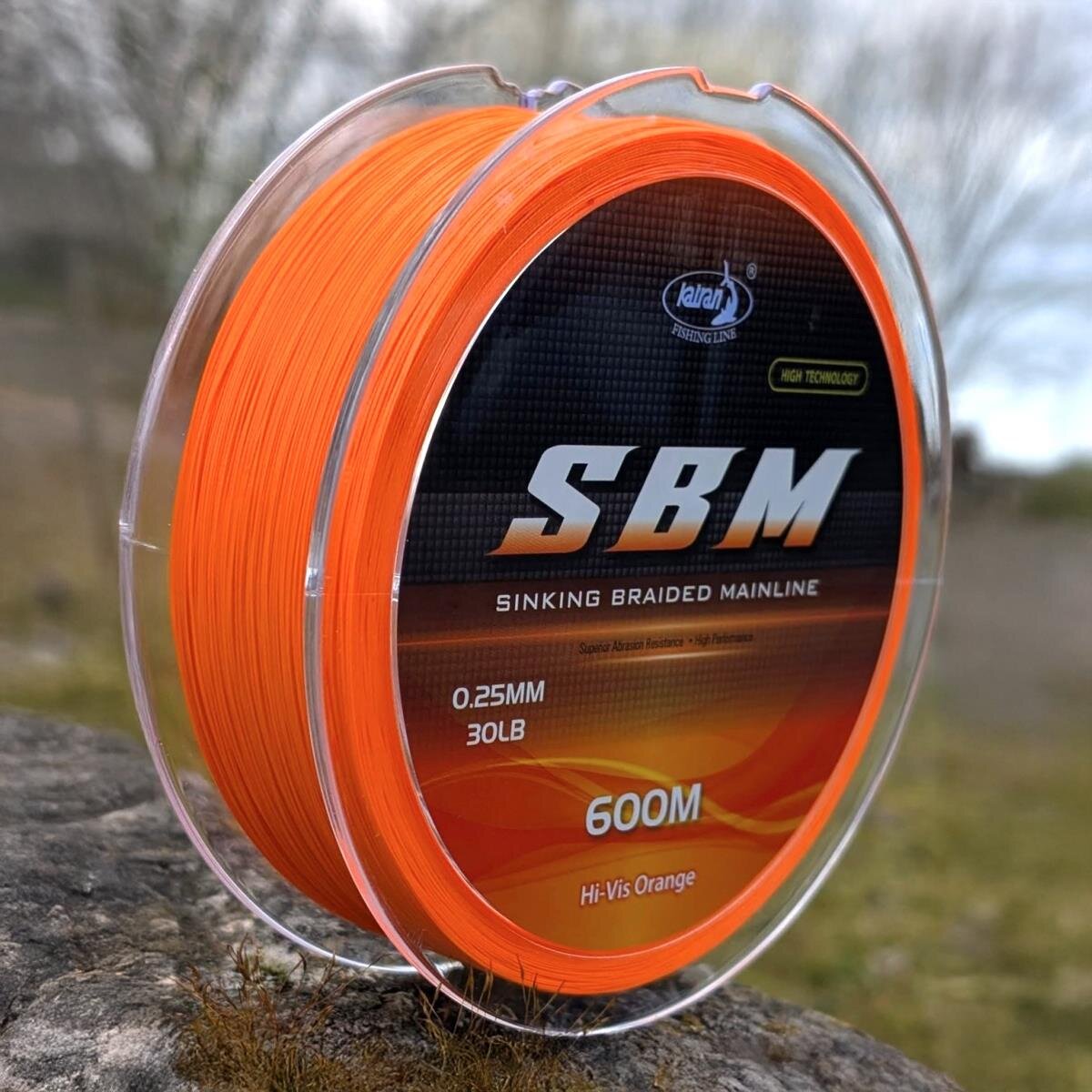 Katran Sinking Braided Mainline SBM Orange 25Lb 0,25 mm (1,52 gravity ...