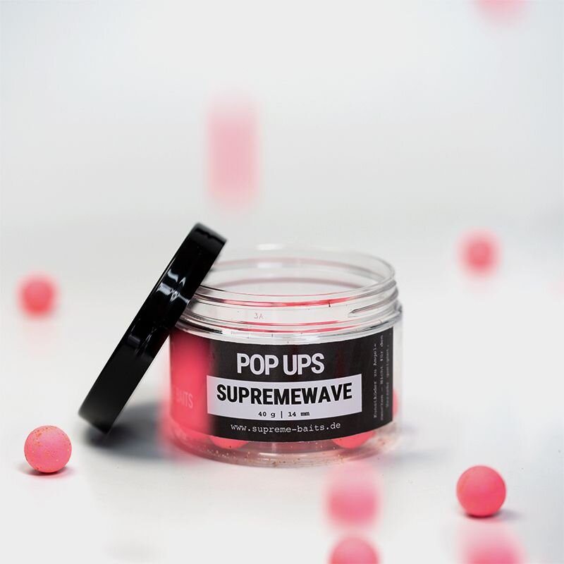 Supreme Baits Pop Ups - Wave | Fluo Pink, 10,76
